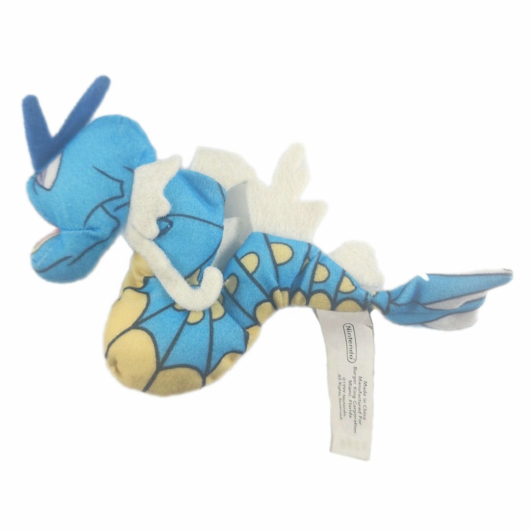Pokemon Gyarados Toy 1999 Burger King Kids Toys Vintage Bean Bag Plush ...