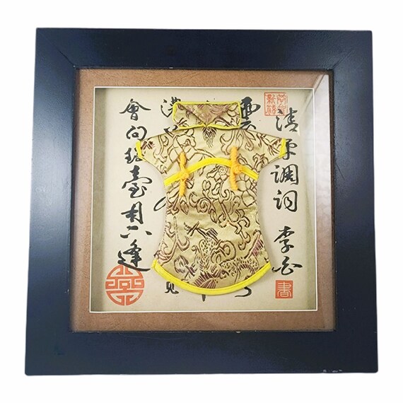 Framed Traditional Chinese Robe Art Shadowbox Artwork - Etsy