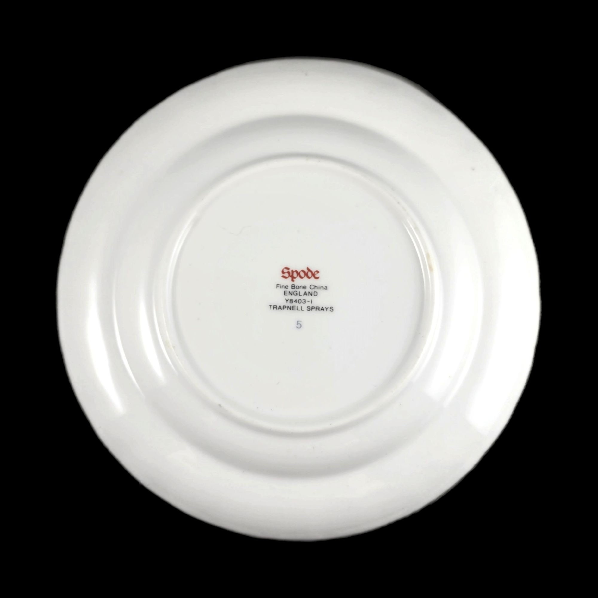 Spode Trapnell Sprays Bread and Butter Plate Y8403 687485 Side Dish ...