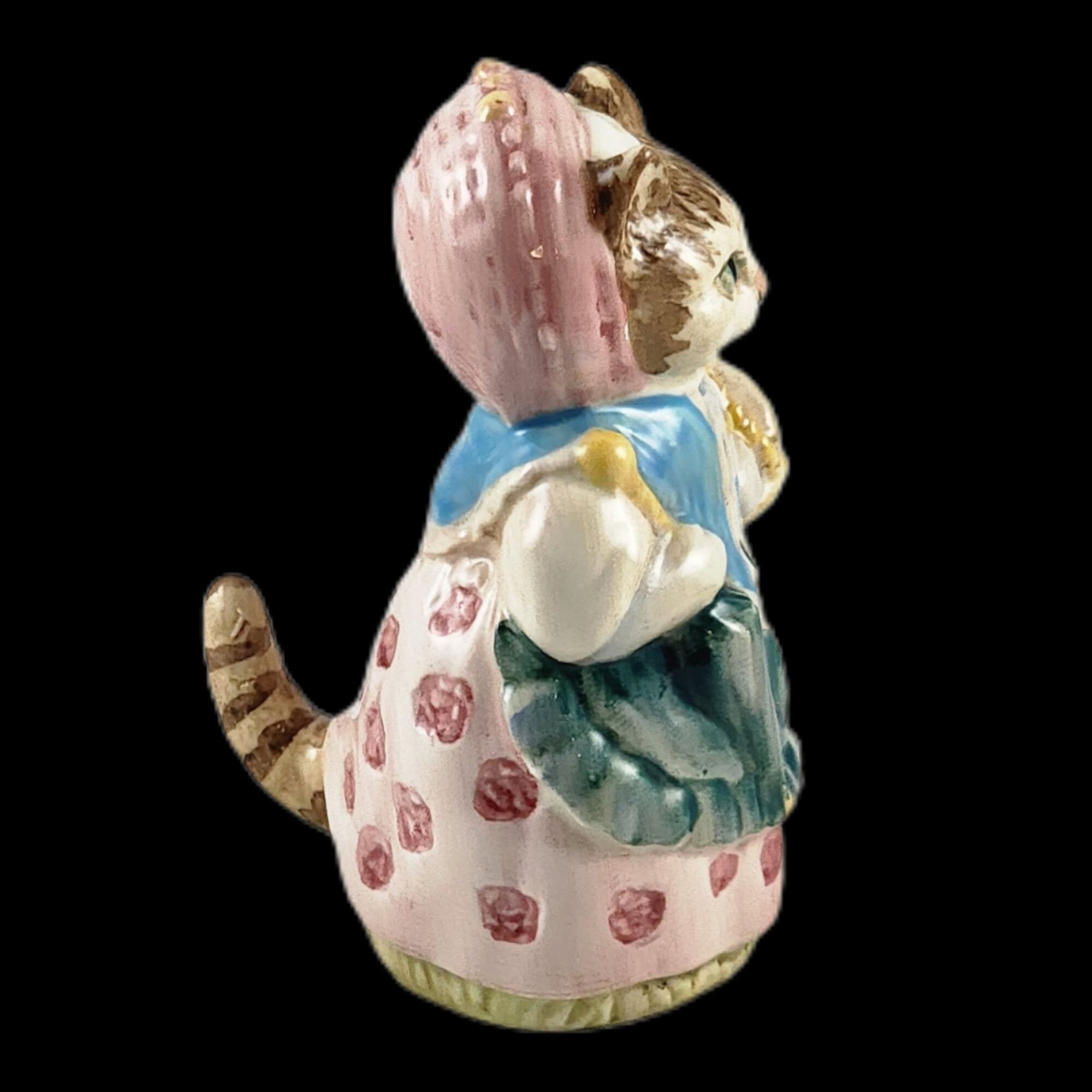 Beatrix Potter Figurine England Cousin Ribby Cat Peter Rabbit - Etsy