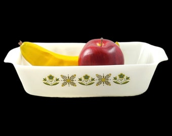 Green Fire King Dish - Etsy