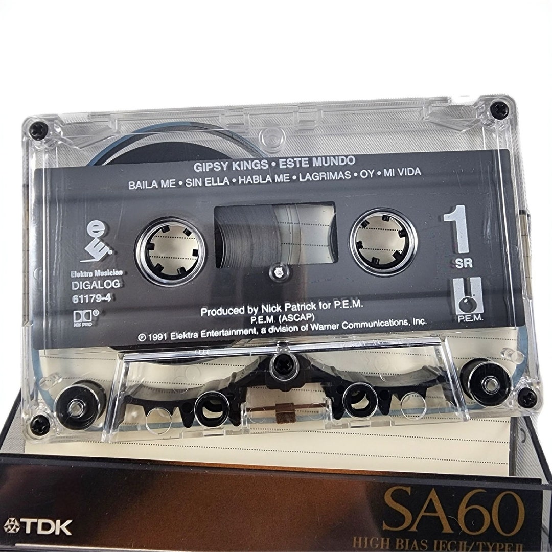 Gipsy Kings Este Mundo Cassette Tape 1991 Elektra Rumba Flamenco Salsa ...