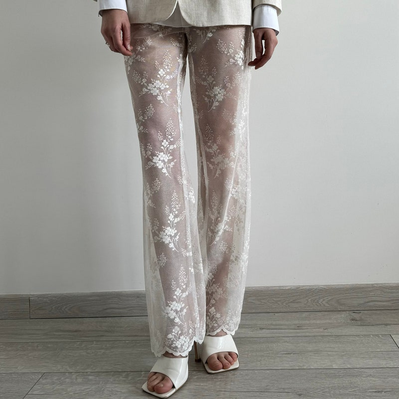 Boho Lace Pants - Etsy