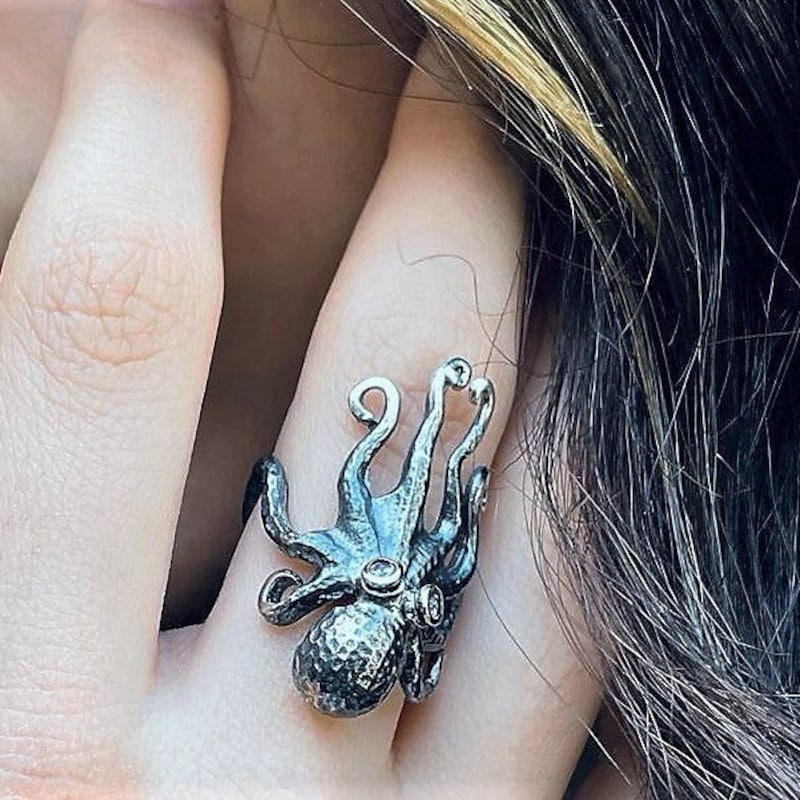 Octopus Ring - Etsy
