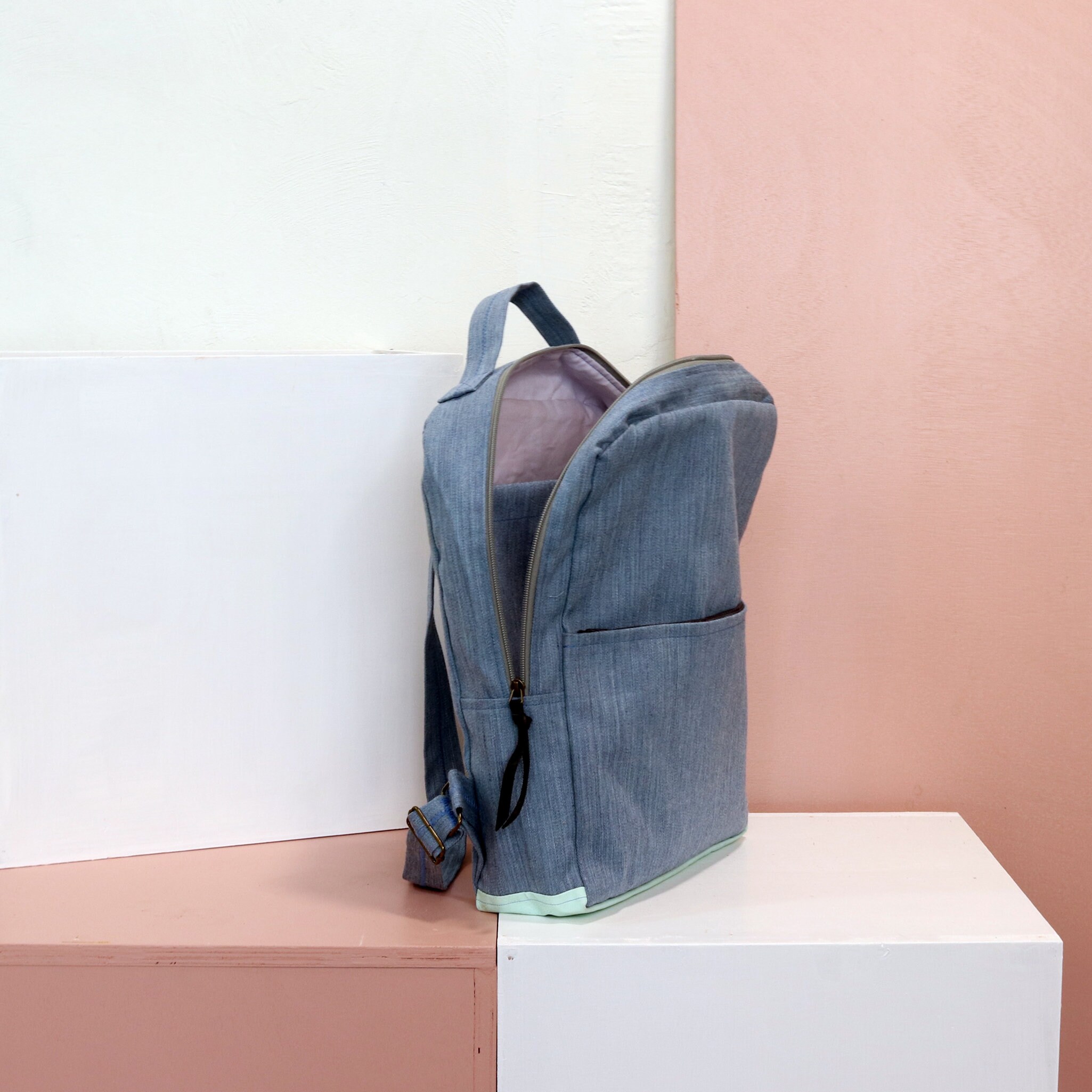 PDF Pattern Backpack, Backpack Sewing Pattern, Backpack With Adjustable ...