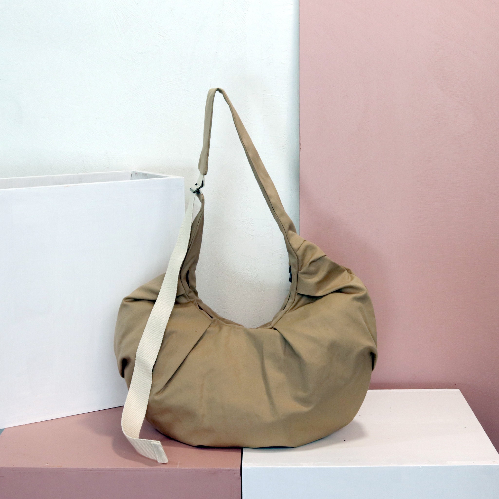 Easy Beginner Shoulder Bag Pattern, Classic Bag Pattern, Hobo Shoulder ...