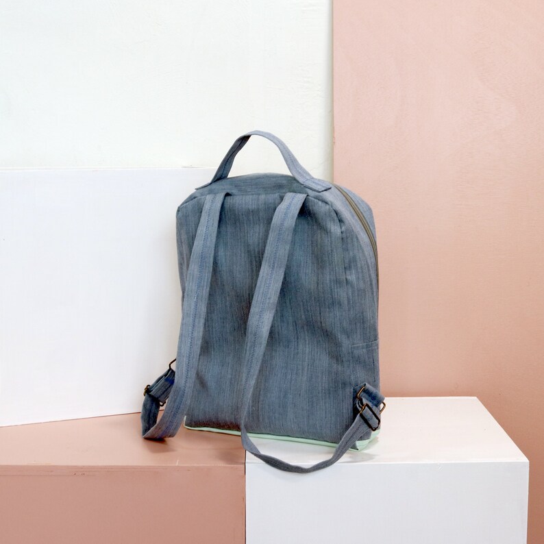 PDF Pattern Backpack, Backpack Sewing Pattern, Backpack With Adjustable ...