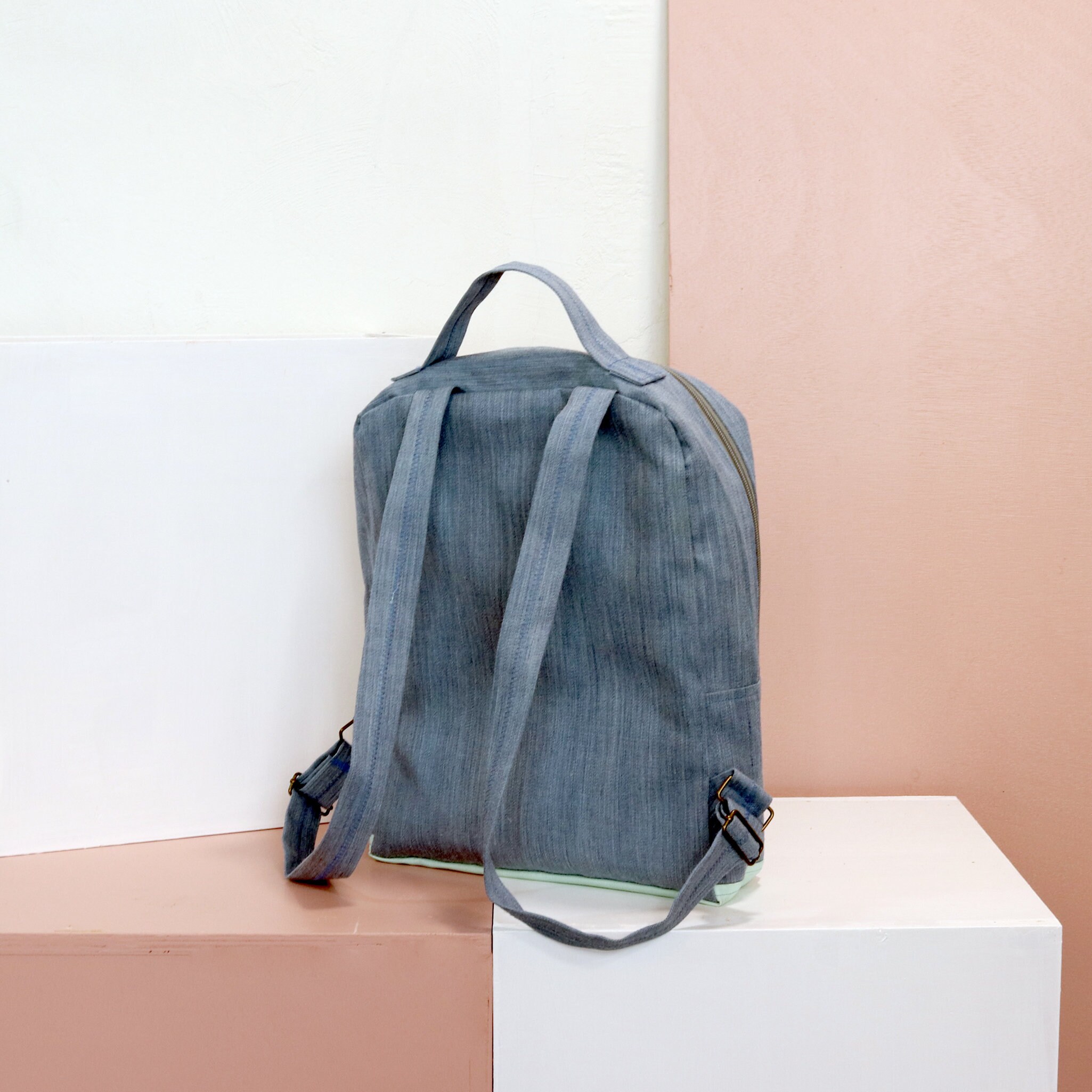 PDF Pattern Backpack, Backpack Sewing Pattern, Backpack With Adjustable ...