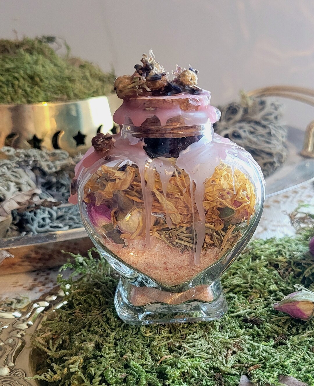 Aphrodite Goddess of Love and Beauty Spell Jar Spell Bottle Ritual ...