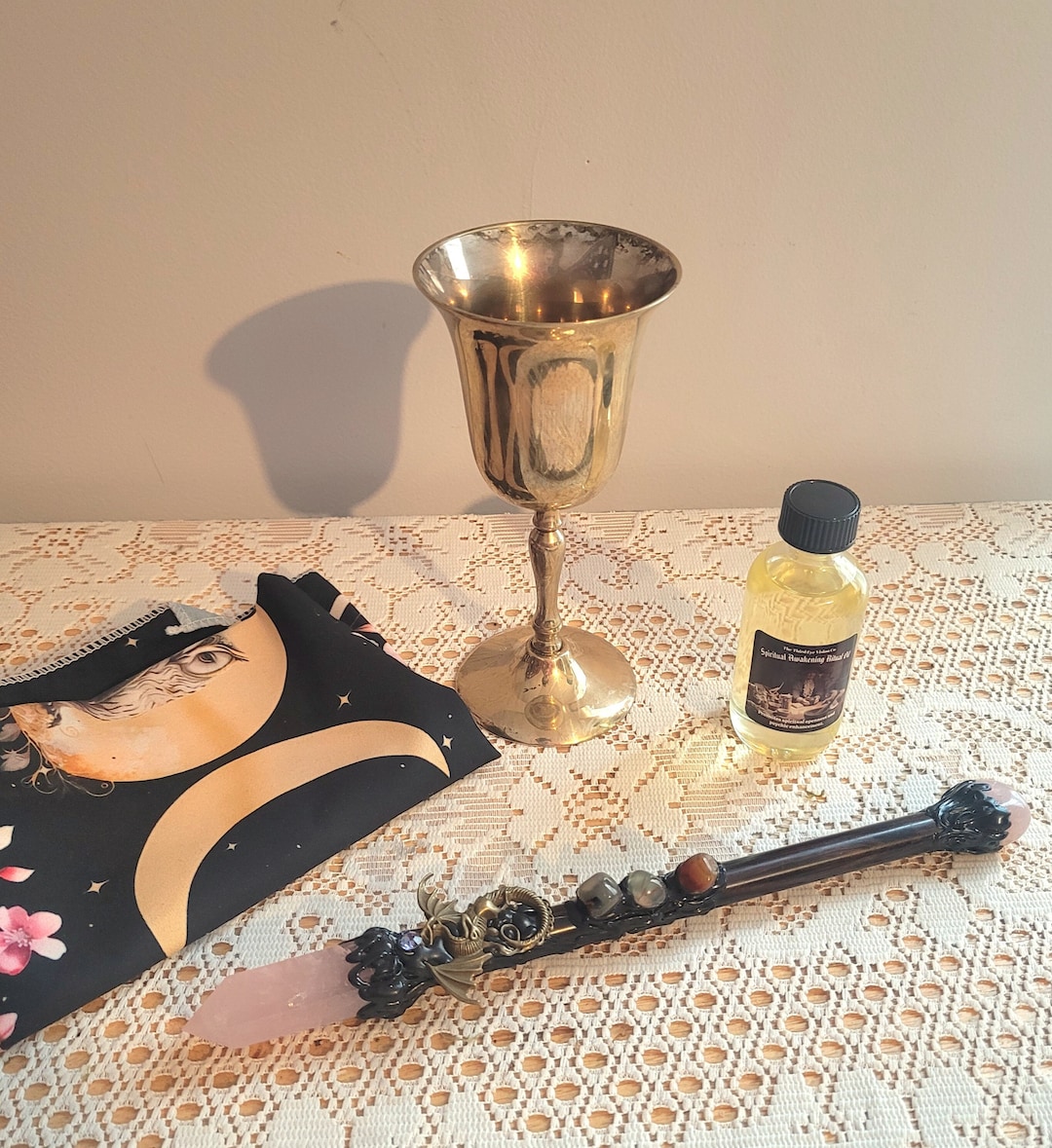 Altar Kit Starter Box for Baby Witch New Witch Chalice Altar Cloth ...