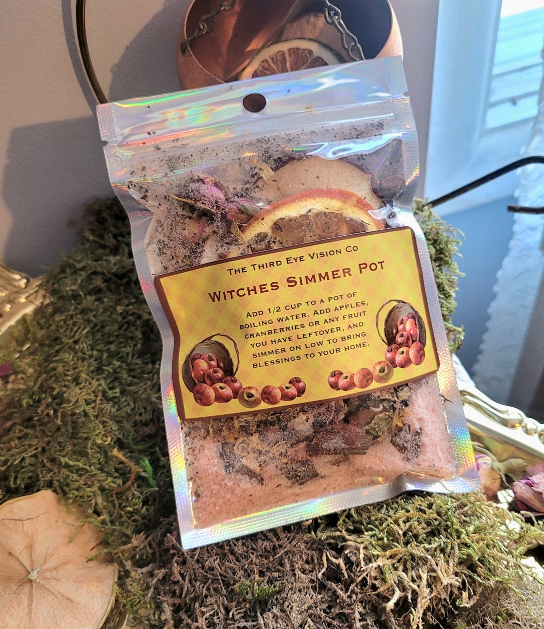 Witch Simmer Pot House Blessing and Protection Spell Negative Energy ...