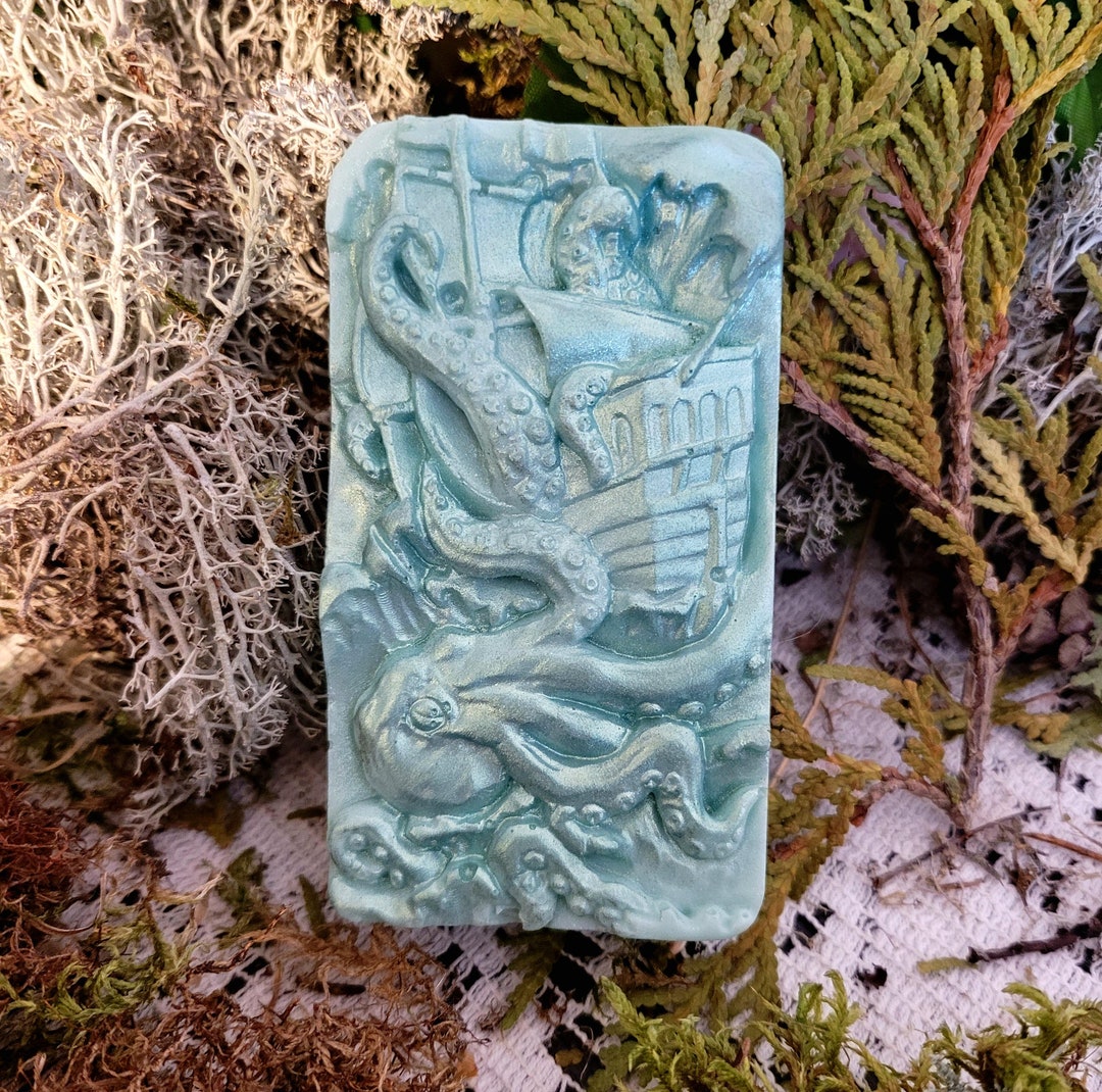Kraken Soap Giant Octopus Squid Sea Creature Sea Life Soap Legend Gift ...