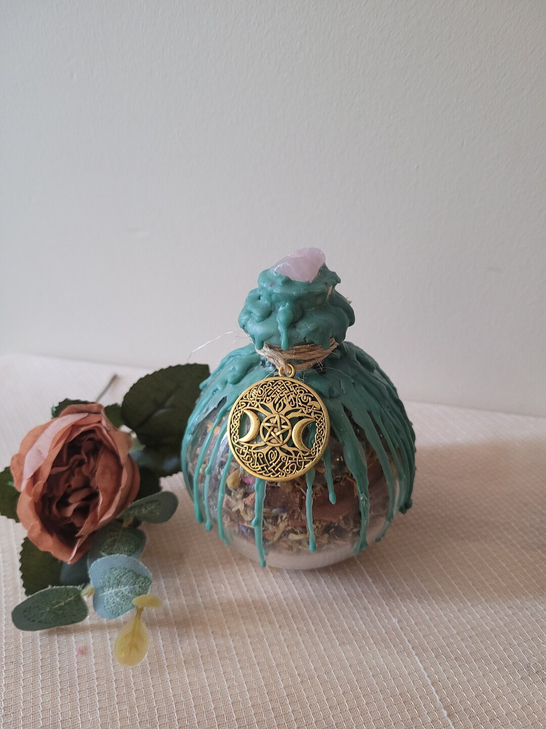 Emotional Healing Energy Spell Jar Intention Spell Bottle Trauma ...