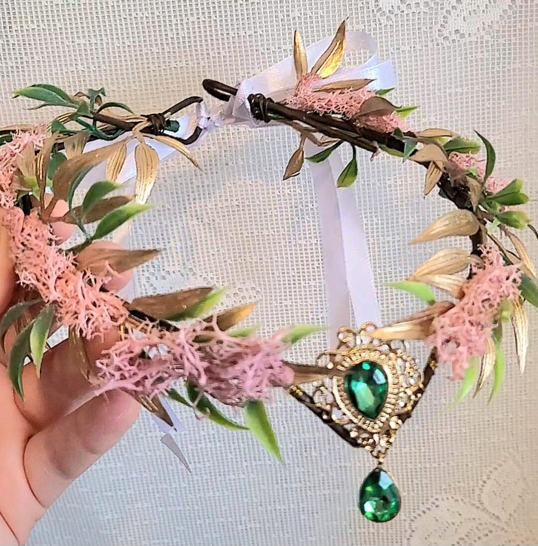 Fairy Wiccan Crown Festival Crown Witches Celebration Wedding High ...