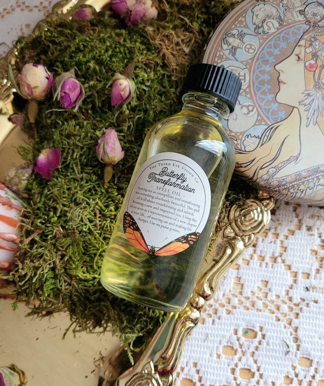 Butterfly Transformation Rebirth Spell Oil Spell Intention New - Etsy