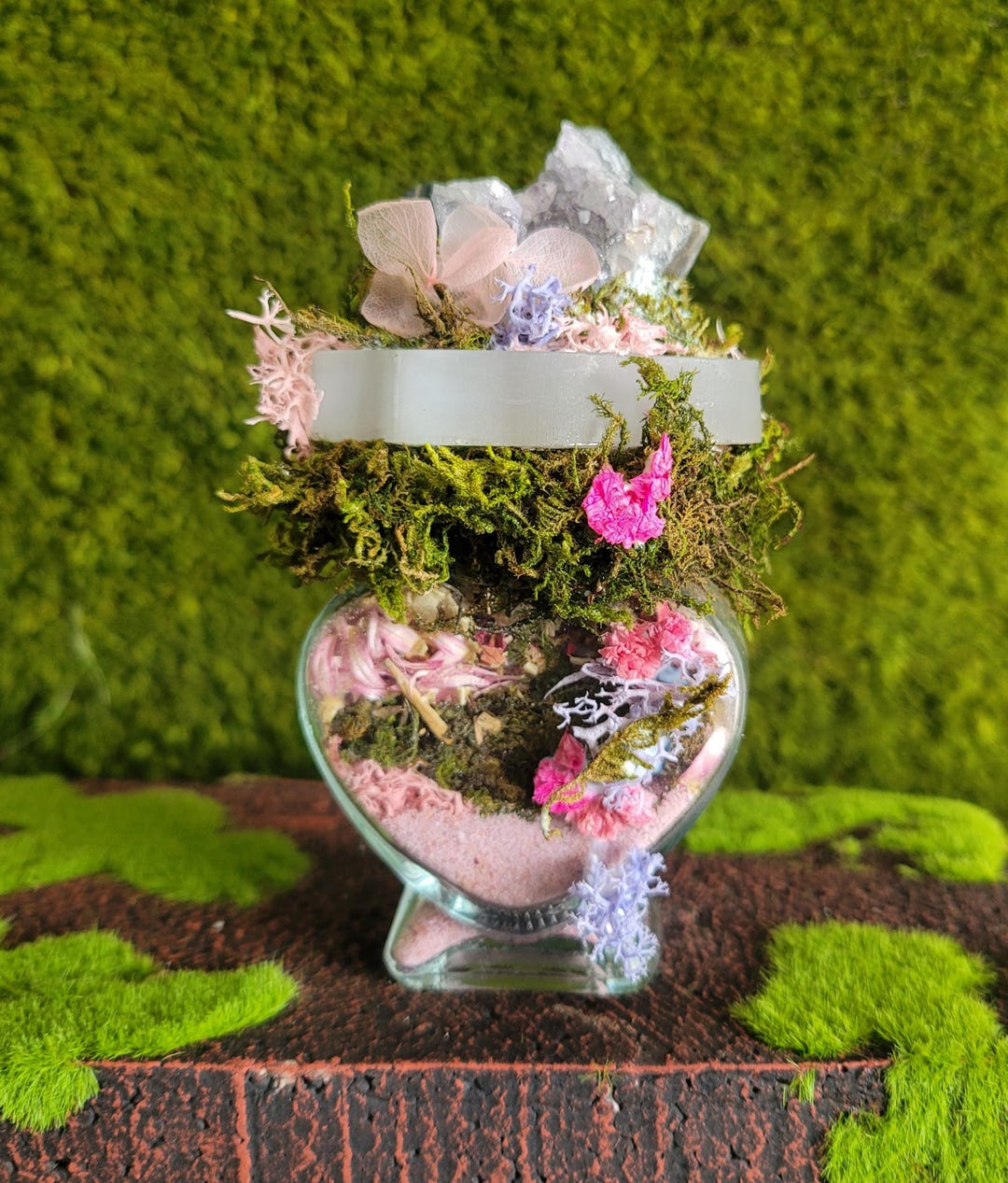 Self Care Intention Jar With Selenite Get Rid of Negative Energy Bring ...