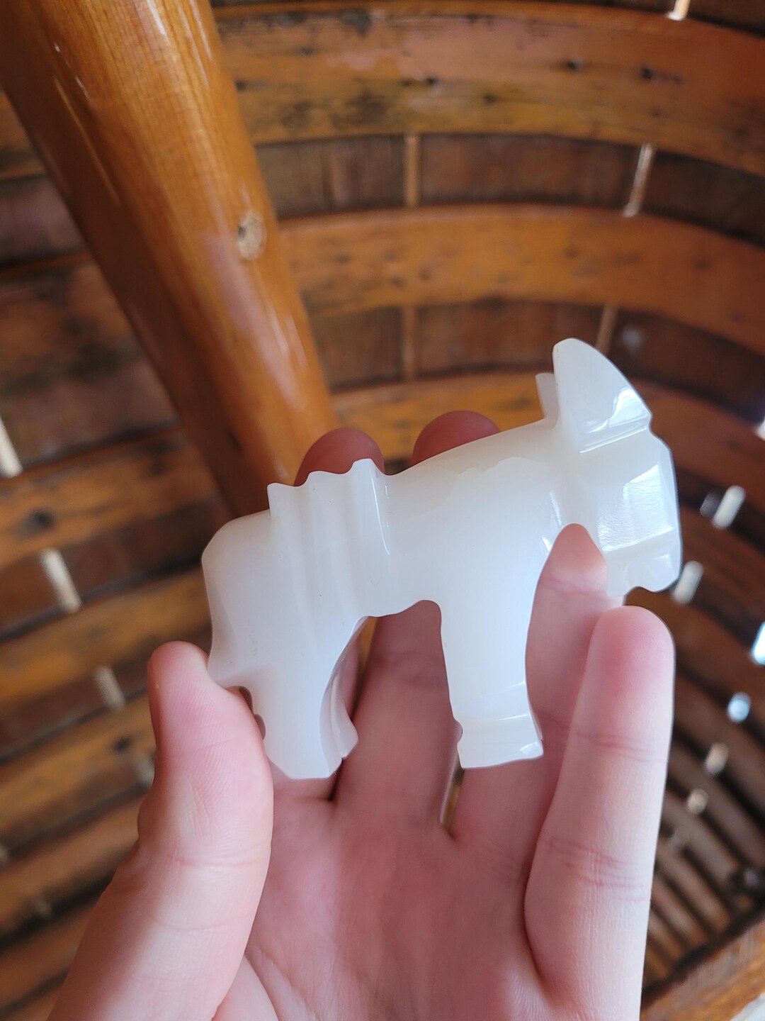 White Onyx Donkey Carving Animals Carvings Crystal - Etsy Canada