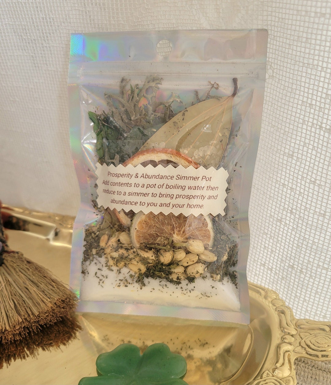 Witch Simmer Pot Prosperity Money Drawing Abundance Good Fortune Wealth ...