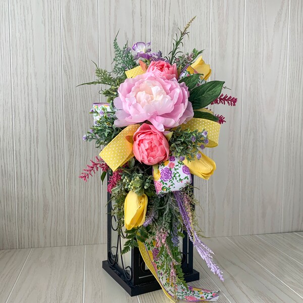 Floral Lantern - Etsy