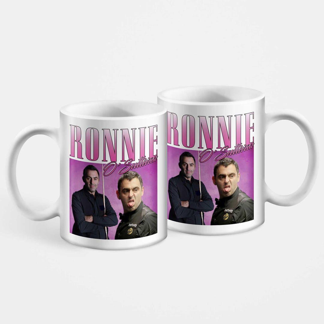 Ronnie O'sullivan Appreciation Homage Throwback Mug Tea Coffee Snooker ...