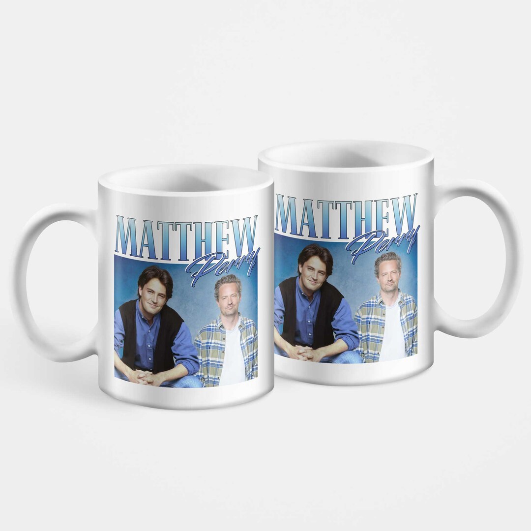 Matthew Perry Appreciation Homage Throwback Mug Tea Coffee Friends High ...