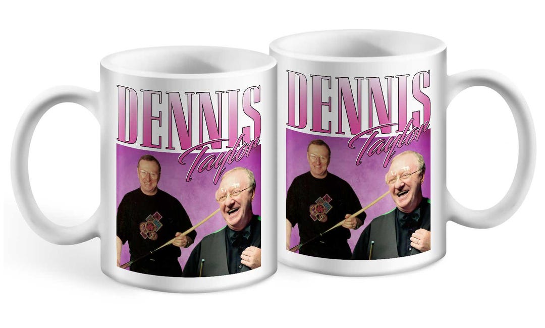 Dennis Taylor Appreciation Homage Throwback Mug Tea Coffee Snooker High ...