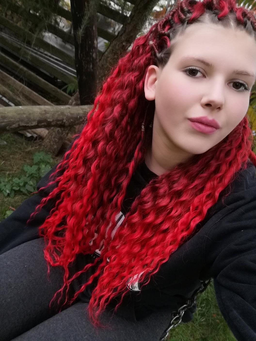 Curly Synthetic Dreads Extensions . Synthetic Dreadlocks - Etsy