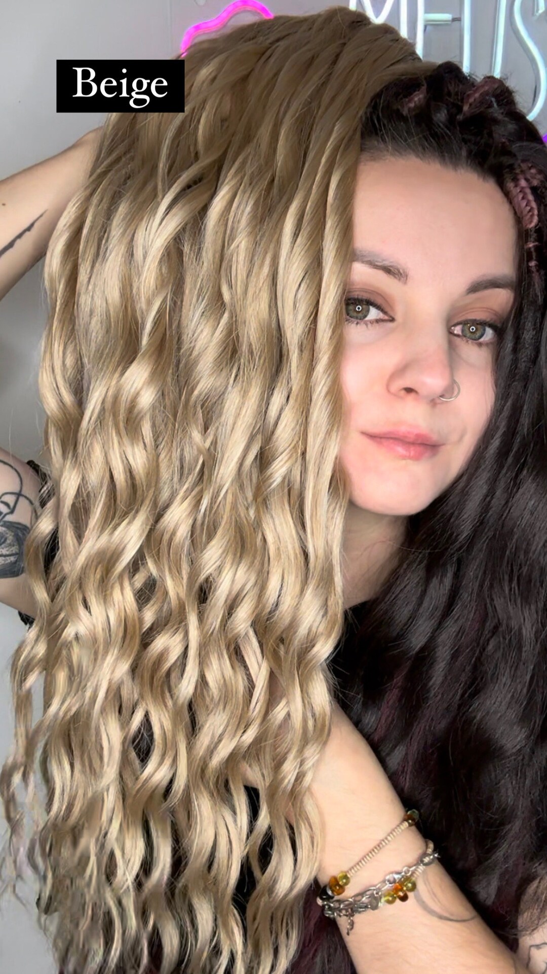 New!!! DE Loose Wave Locks Dreadlocks. Curly Synthetic Dreads ...