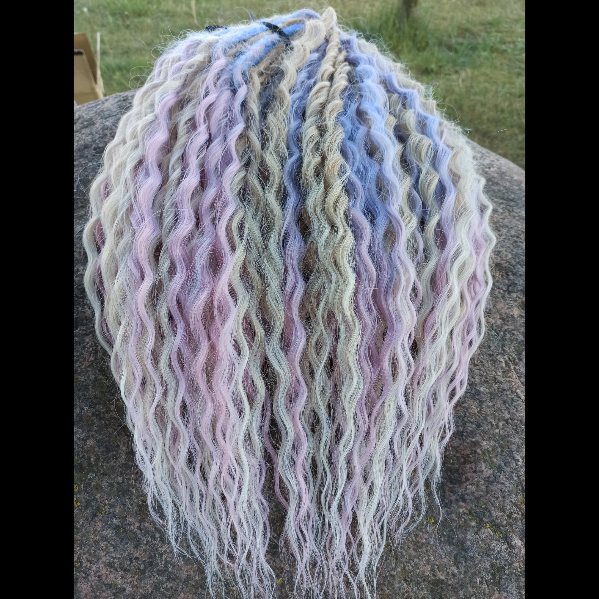 DE/SE Dreads Curly Synthetic Dreads Extensions . Synthetic - Etsy