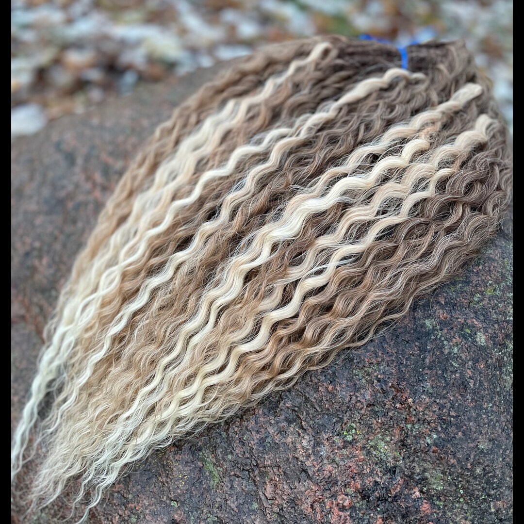 22 Inch Curly Synthetic Dreads Extensions Dreadlocks - Etsy