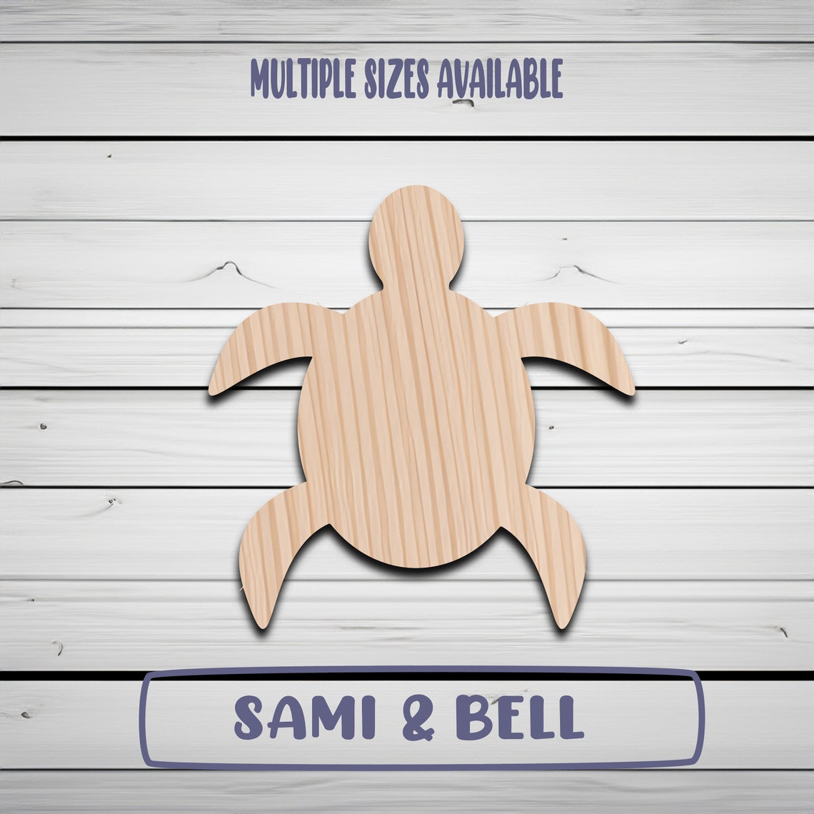 Turtle Cutout Laser Cut Unfinished Wood Shapes, Wood Cutouts, Wood Cut ...