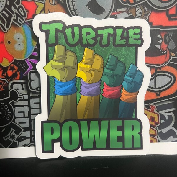 Tmnt Sticker - Etsy