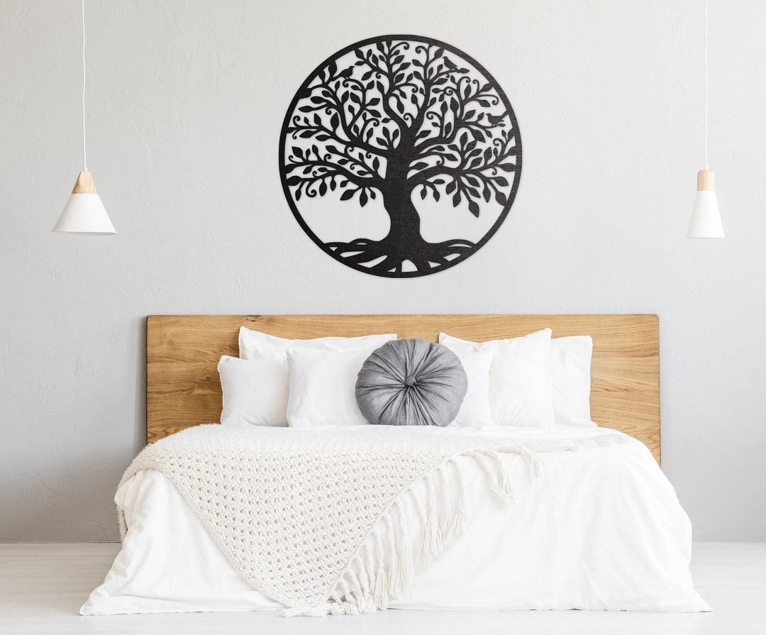 Life Tree Wall Decor Wooden Wall Art Home Decoration - Etsy