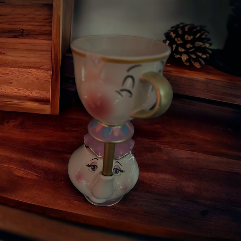 Disney Beauty and the Beast Mrs Potts Teapot Lamp - Etsy