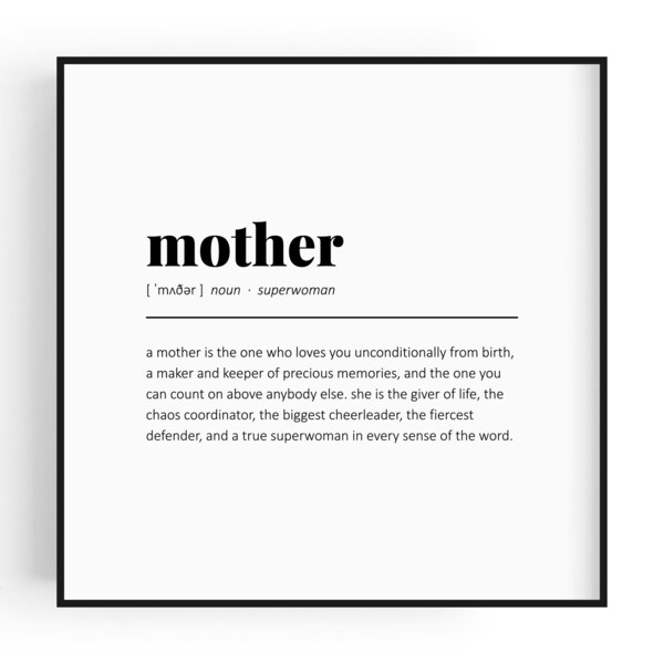 Mother Definition - Etsy