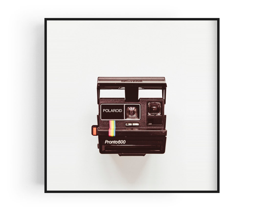 Polaroid Camera | Square Art Prints | Retro Polaroid Prints | Nostalgic ...