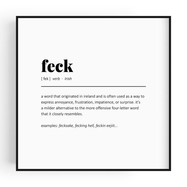 Feck - Etsy