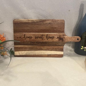Home Sweet Home Cutting Board - Etsy