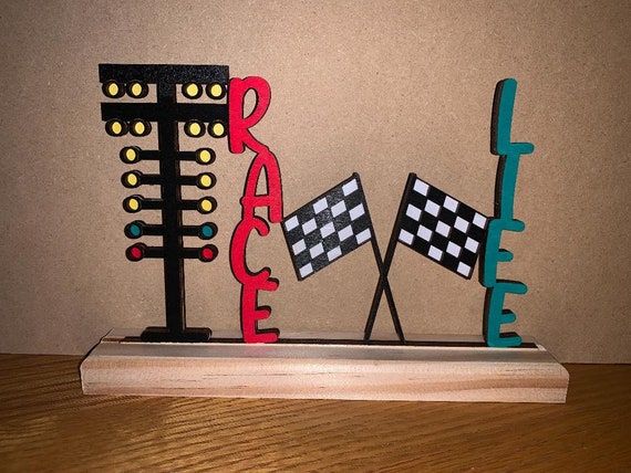 Drag Racing Full Tree Sign Race Life Sign - Etsy