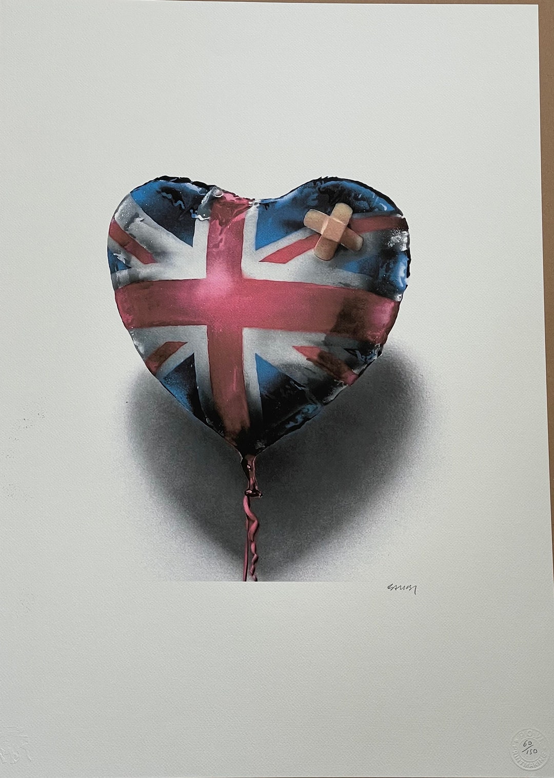 BANKSY Signed Certificate banksy Wall Art Banksy - Etsy