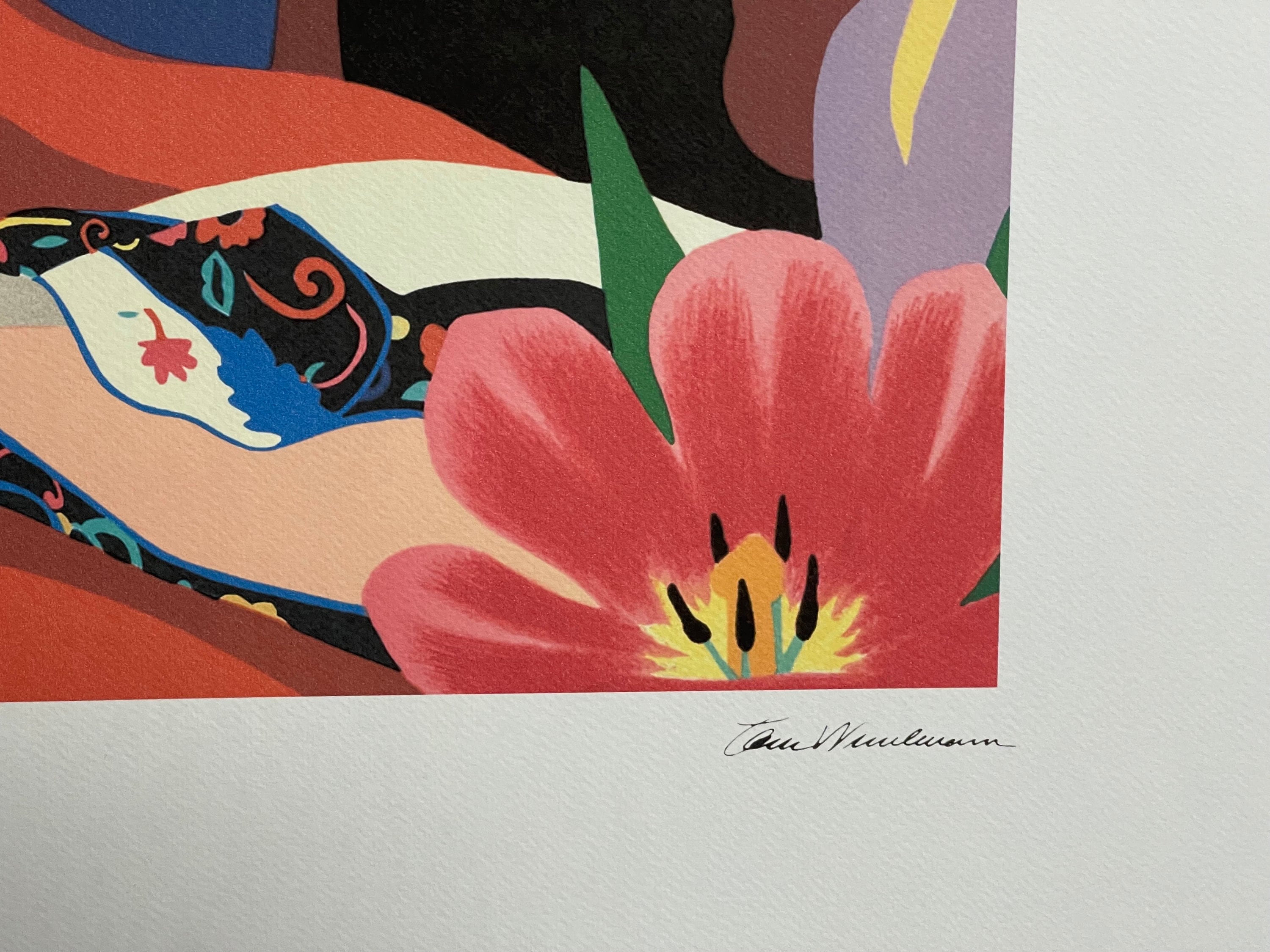 Tom Wesselmann Bedroom Painting Lithograph Certificate, Signed, Top ...