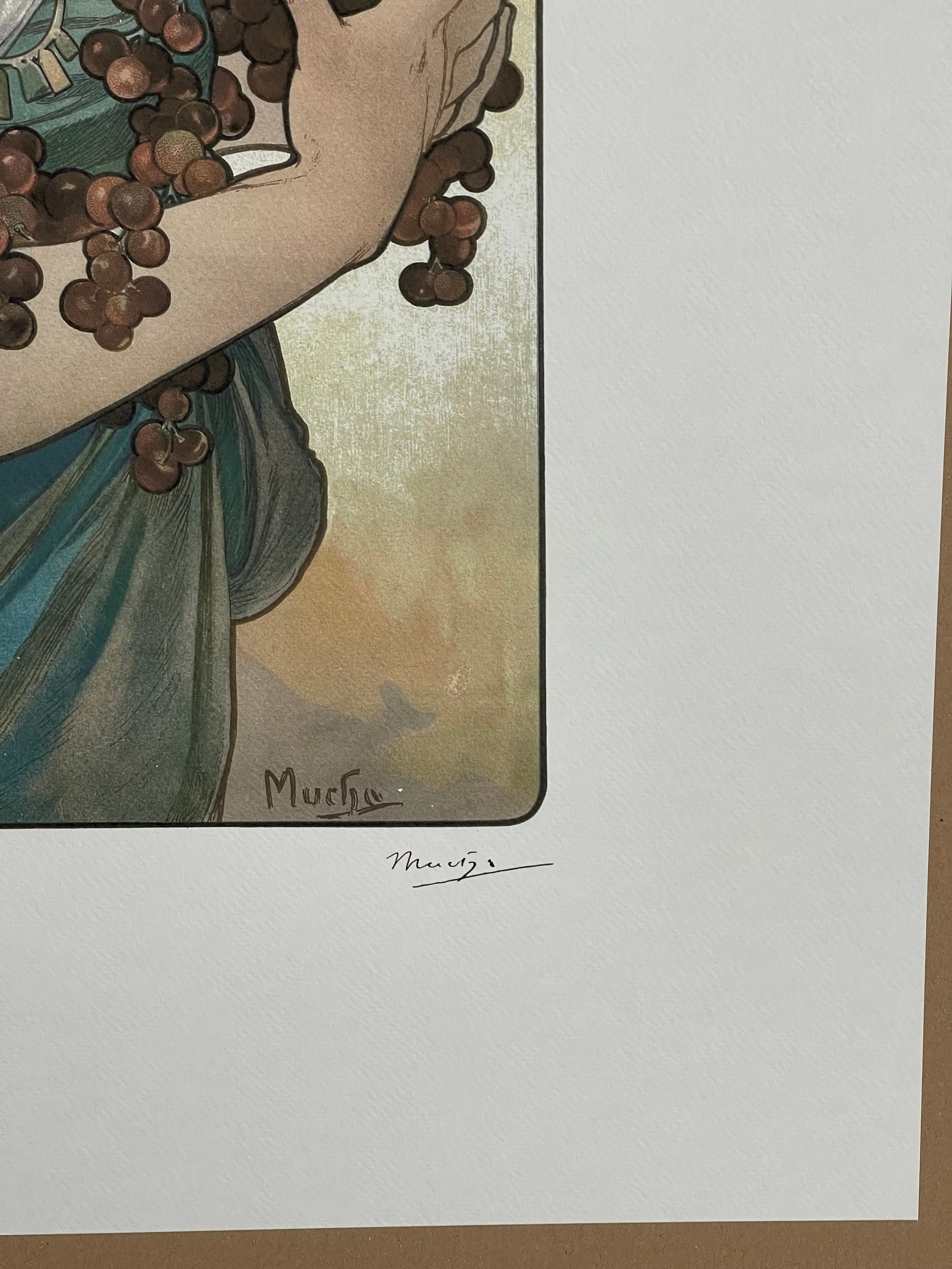 Alphonse MUCHA Signed Limited Edition Lithograph Certificate - Etsy