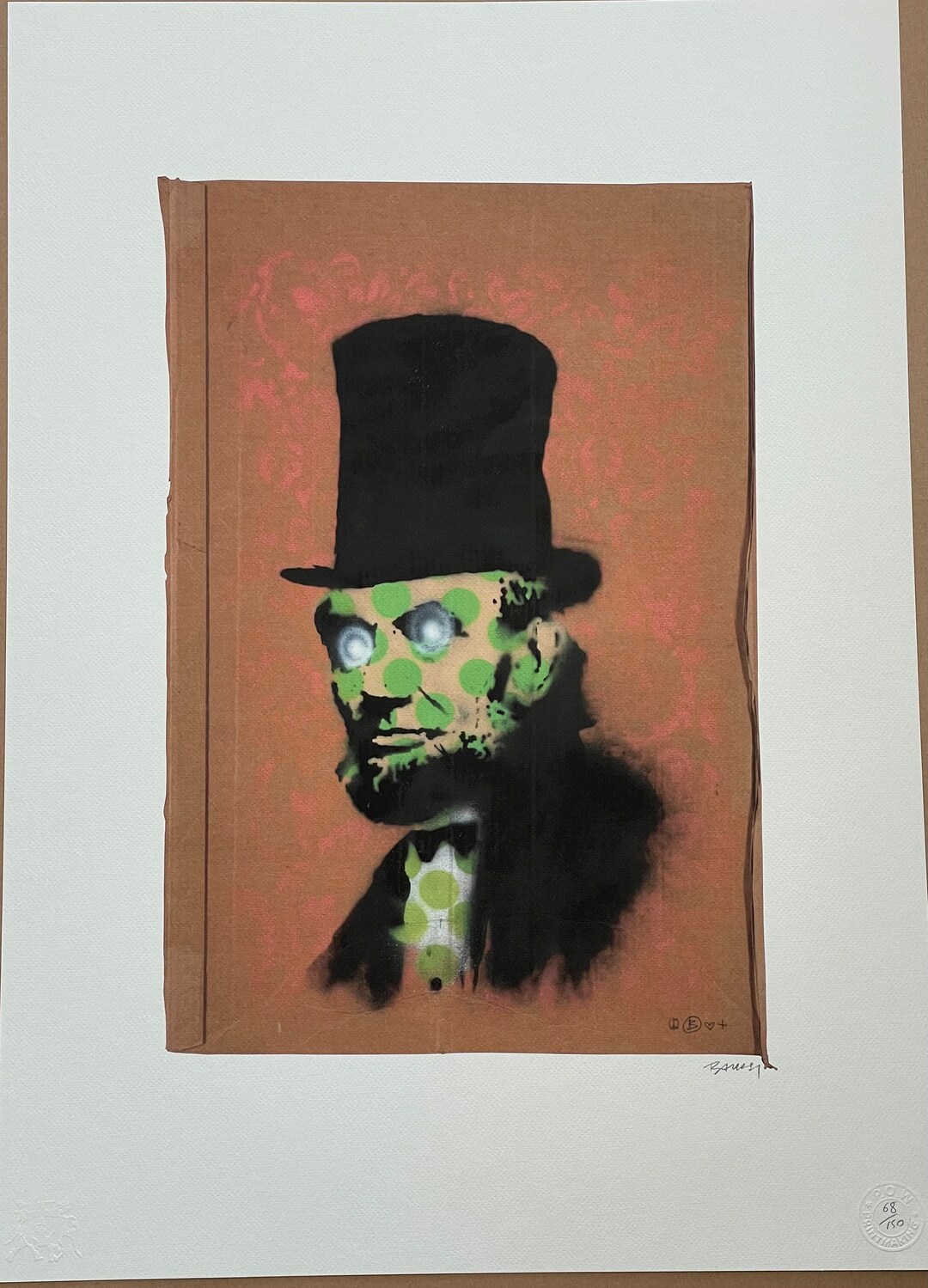 BANKSY Signed Certificate banksy Wall Art, Banksy Litograph, Banksy ...