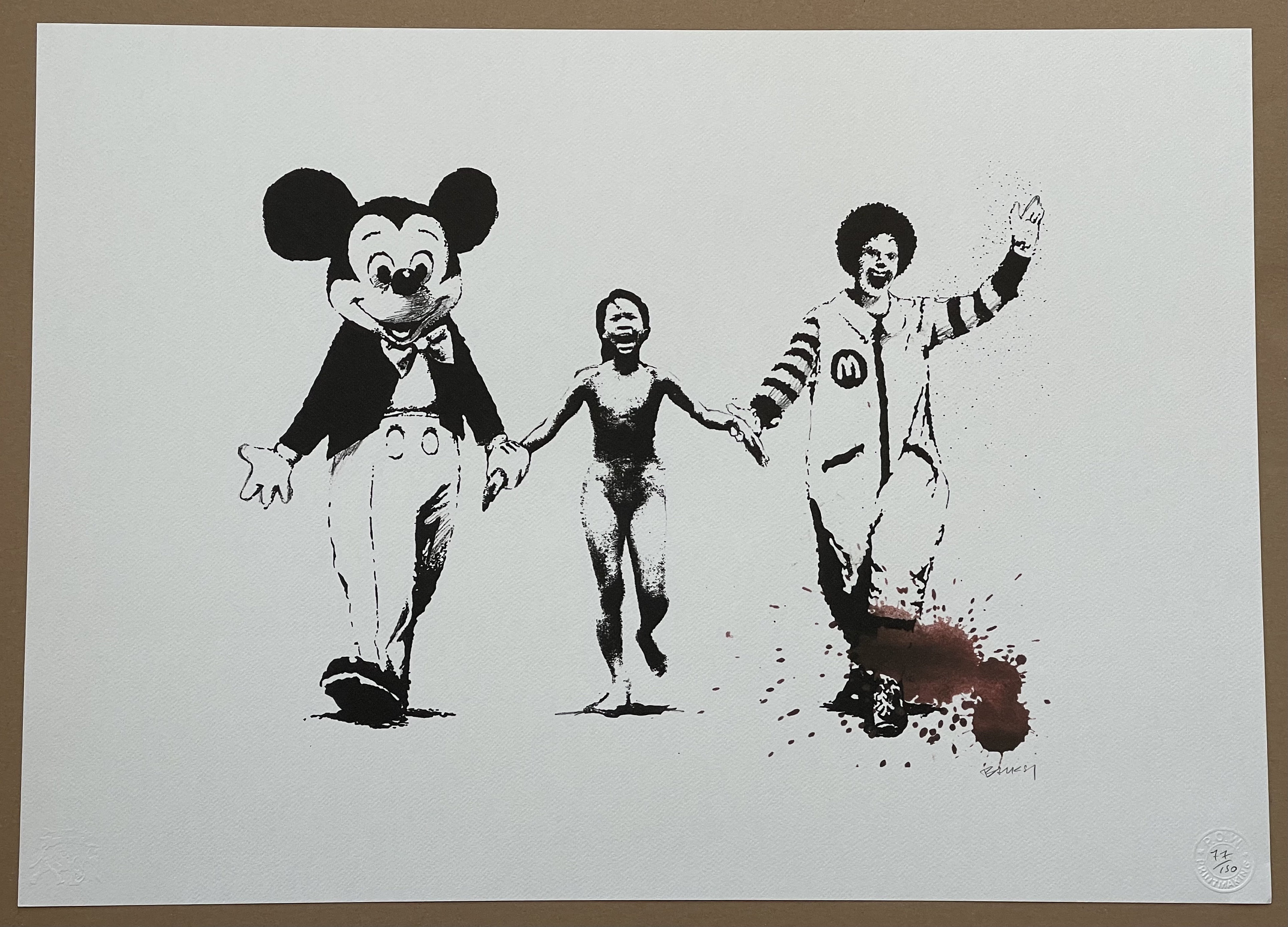 BANKSY Signed American Products: Napalm Certificate - Etsy