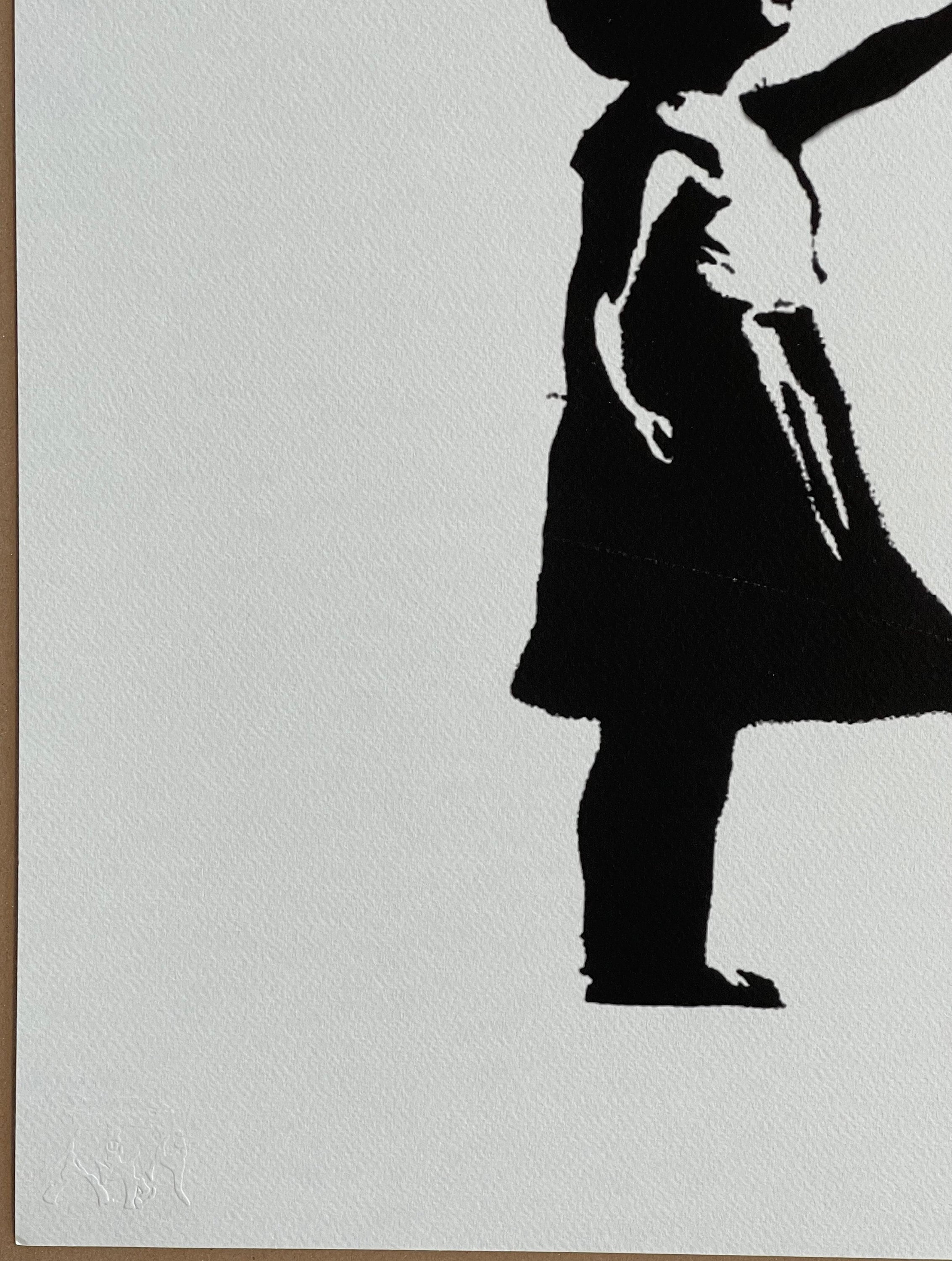 BANKSY Signed Balloon Girl Certificate banksy Wall Art - Etsy