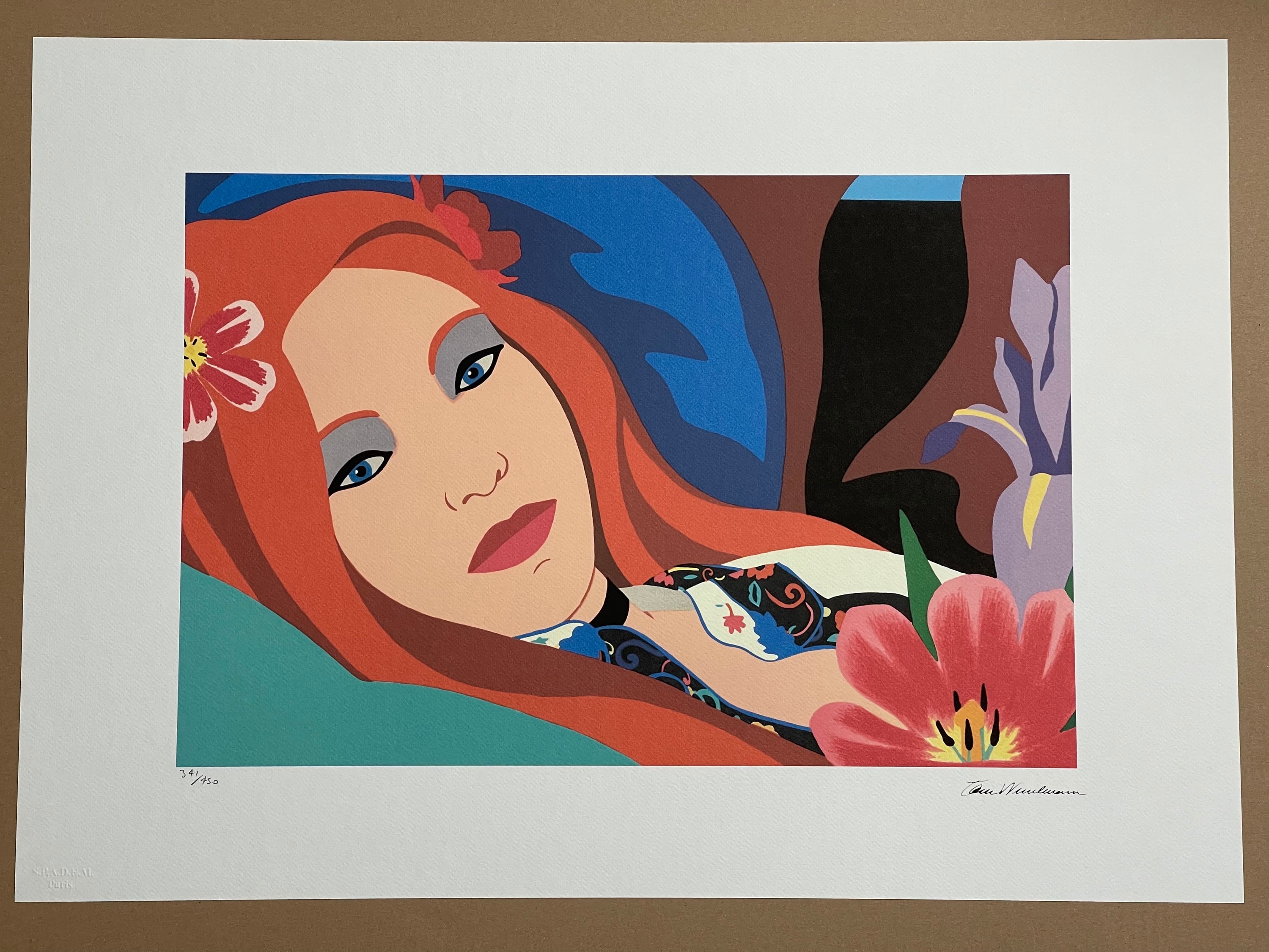 Tom Wesselmann Bedroom Painting Lithograph Certificate, Signed, Top ...
