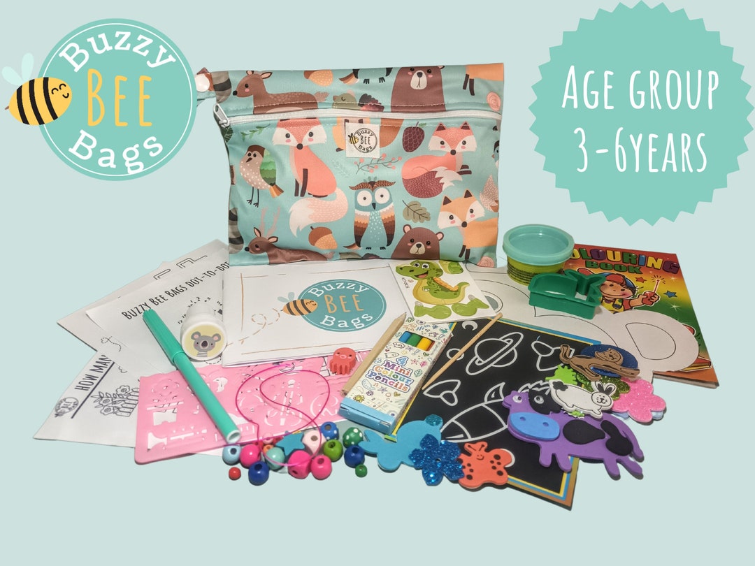 Buzzy Bee Bag - Woodland Animals - Etsy