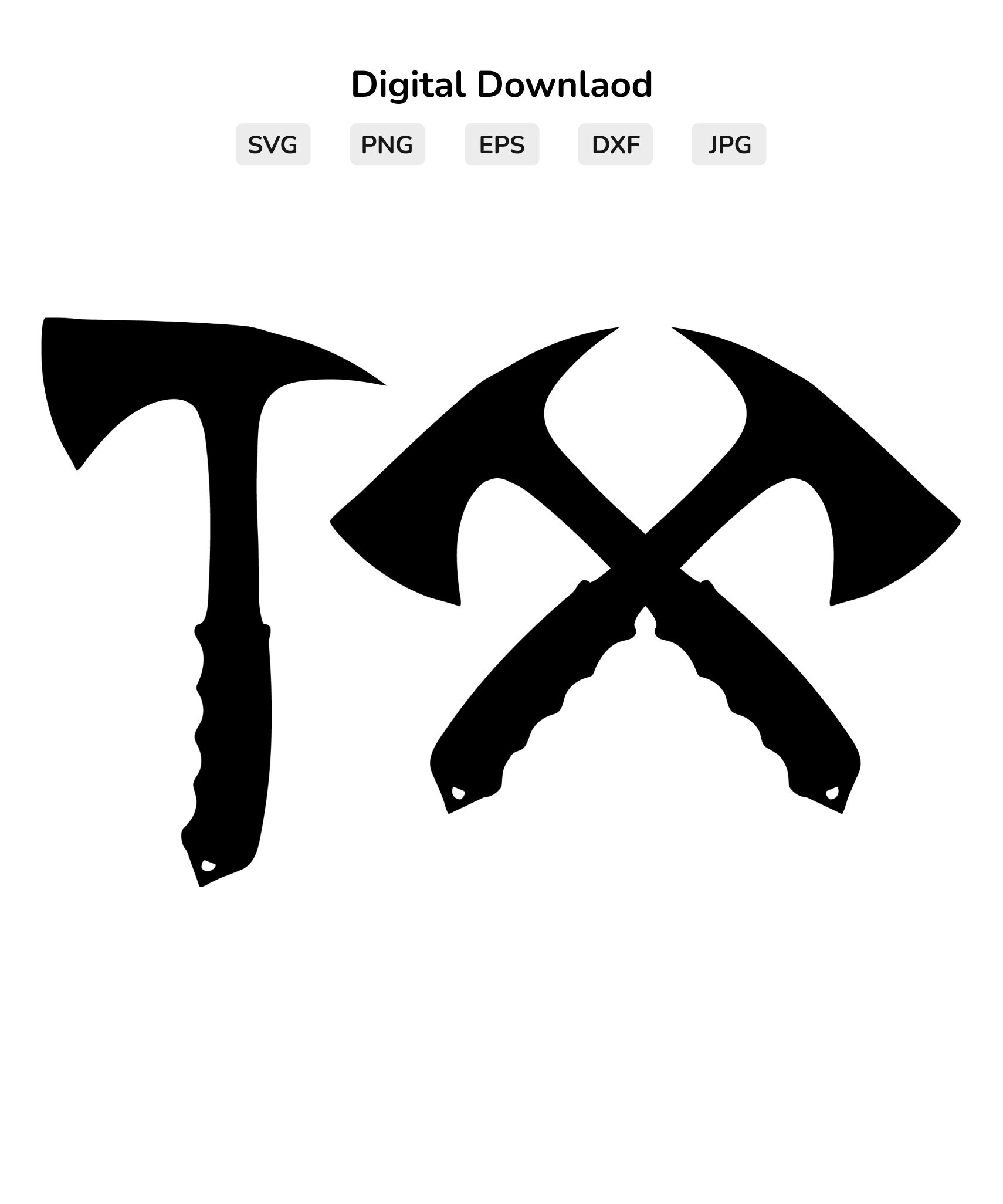 Hatchet Svg - Hatchet Silhouette - Hatchet Svg Bundle - Hatchet Svg ...