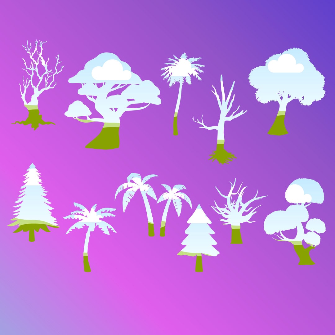 Tree Canva Frames , Editable in Canva , Banner Templates, Mockup Frames ...