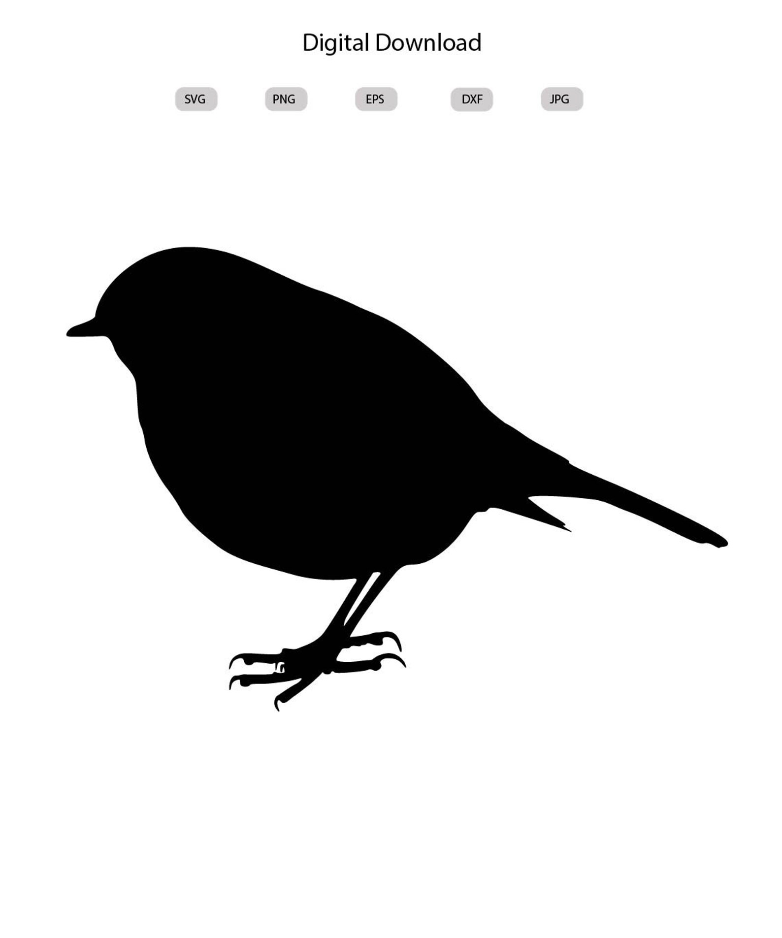 Robin Svg - Robin Silhouette - Robin Svg Bundle - Robin Svg Design ...